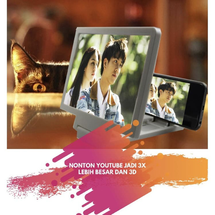 FLEX FOCUS OPTICS Magnavision 3D pembesar layar HP magna vision ...