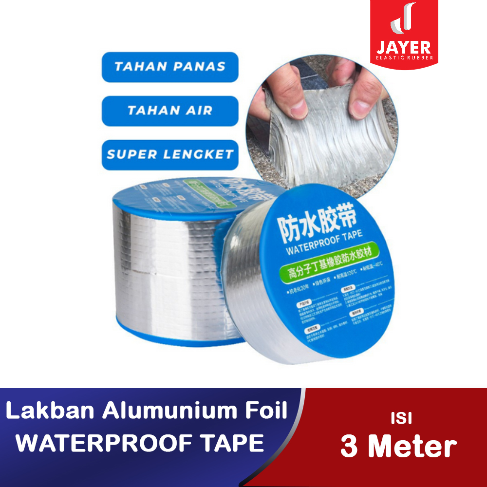 Lakban Waterproof anti bocor Talang atap genteng toren pipa 5 x 3 Meter | Lazada Indonesia