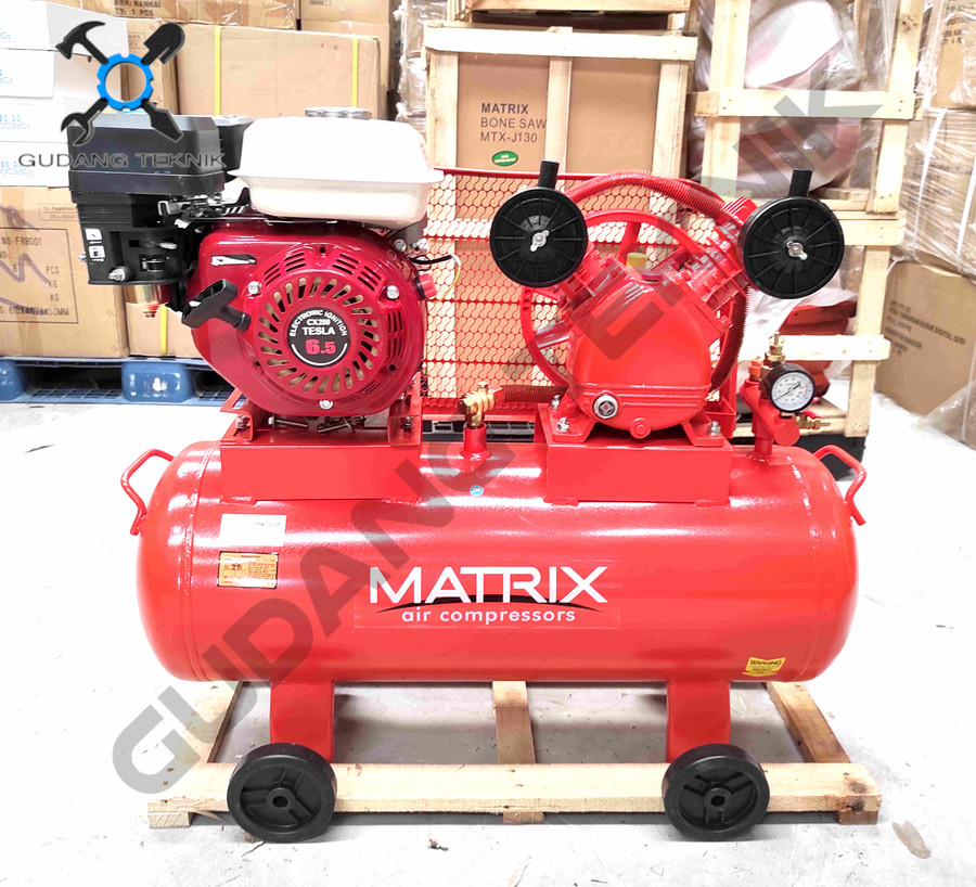 Kompresor Angin 1/2Hp 60L MATRIX MTX-2051 / Air Compressor Udara 0.50 ...