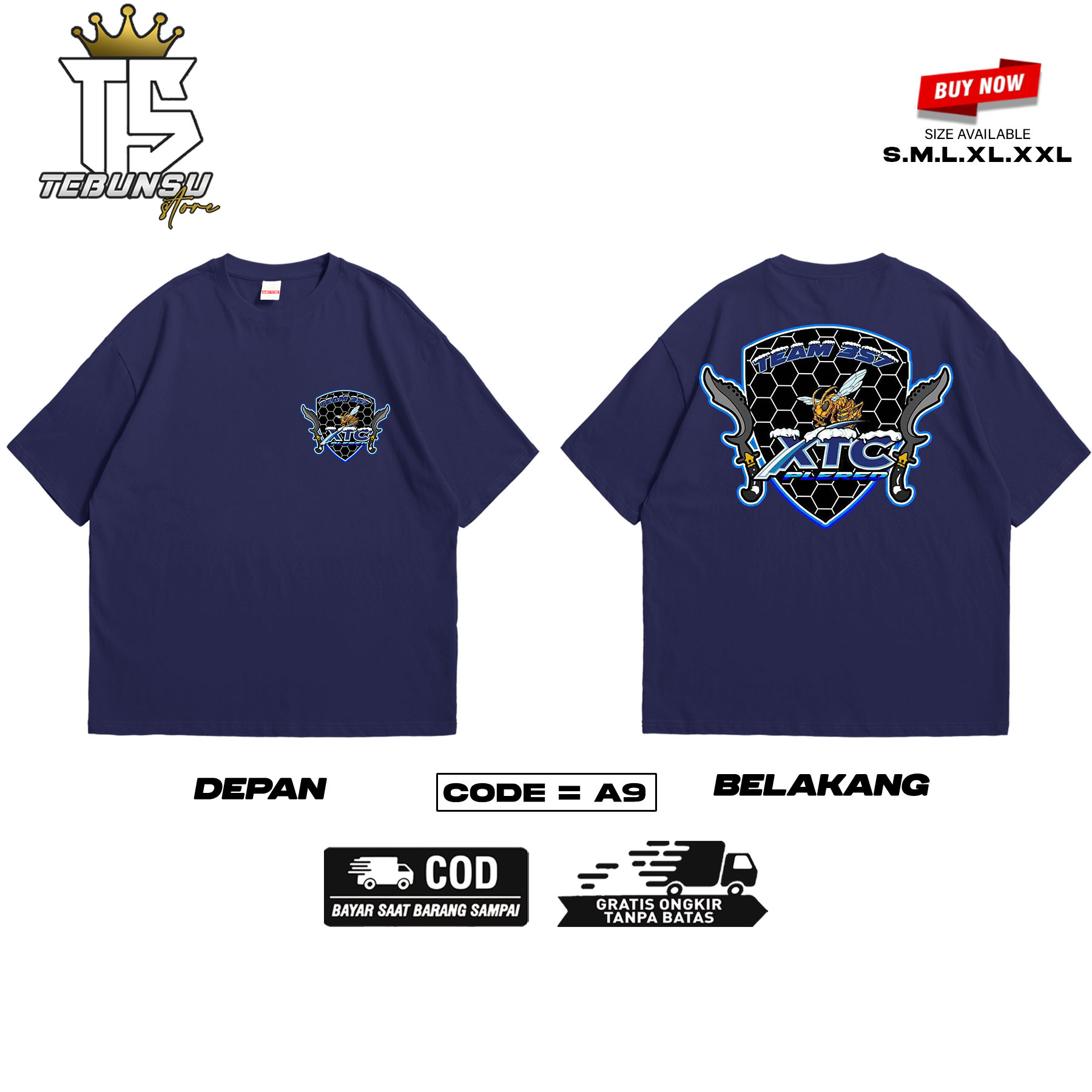 PROMO KAOS XTC RESMI BANDUNG / KAOS RACING /KAOS BALAP/BAJU DISTRO ...