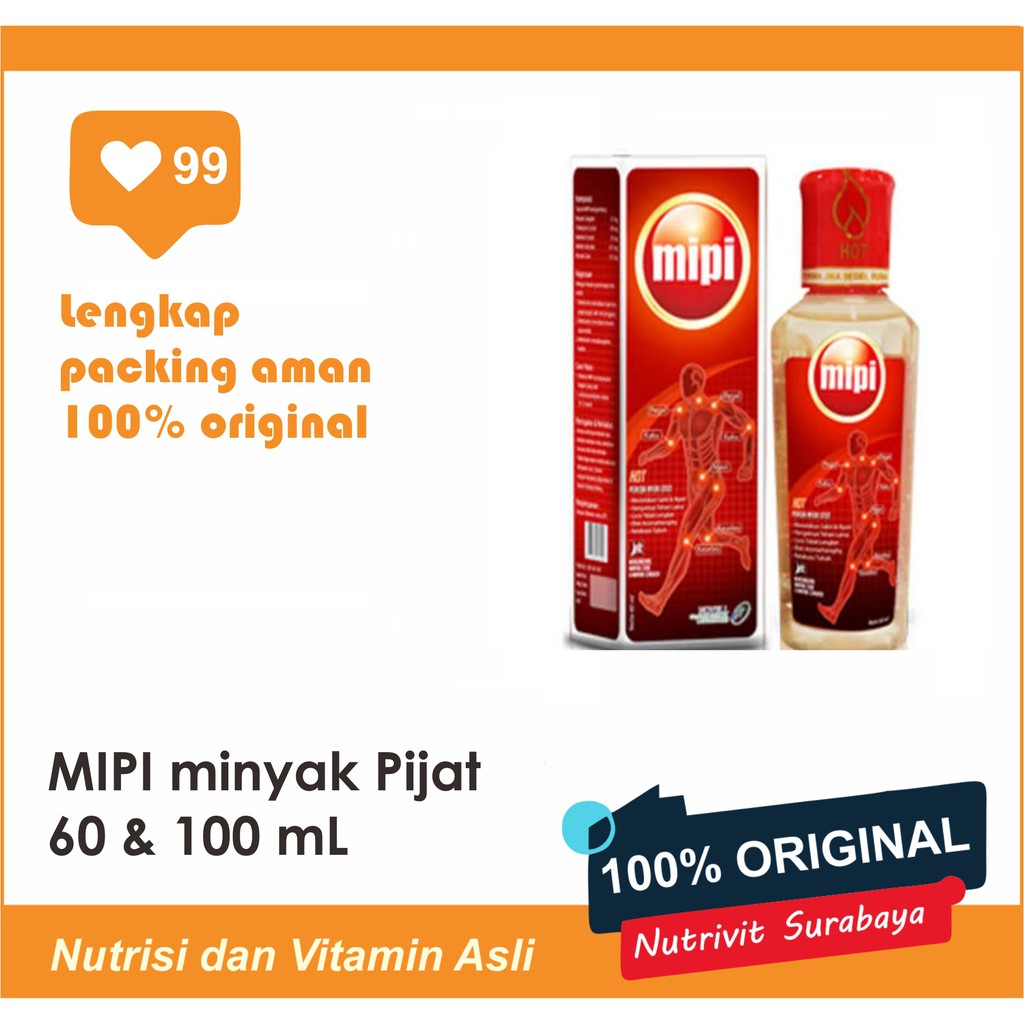 MIPI MINYAK PIJIT 60 / 100 ML | Lazada Indonesia