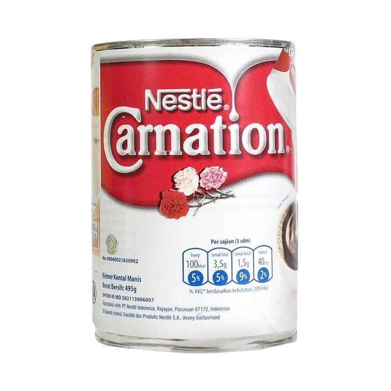 Susu Carnation 490 gr / SKM Krimer Omela Cap Tiga Sapi Kaleng Susu ...