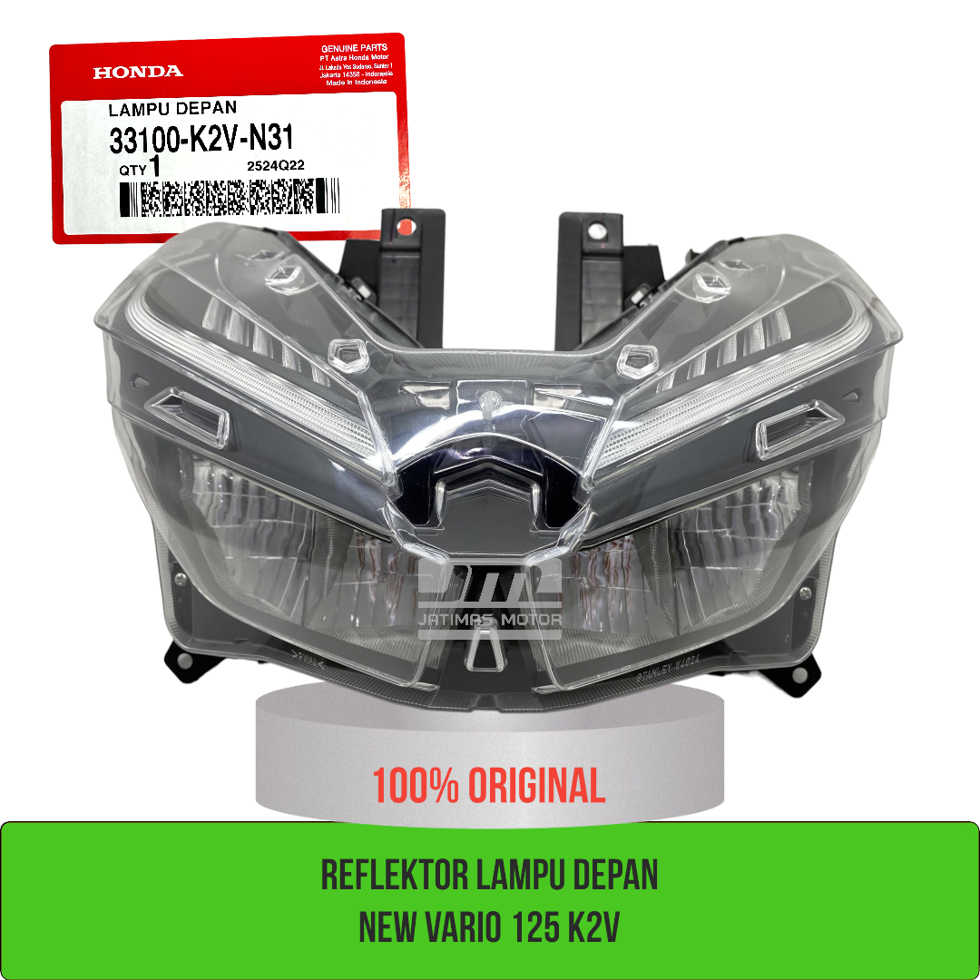Reflektor lampu depan new vario 125 2022-2023 K2V 33100-K2V-N31 ...