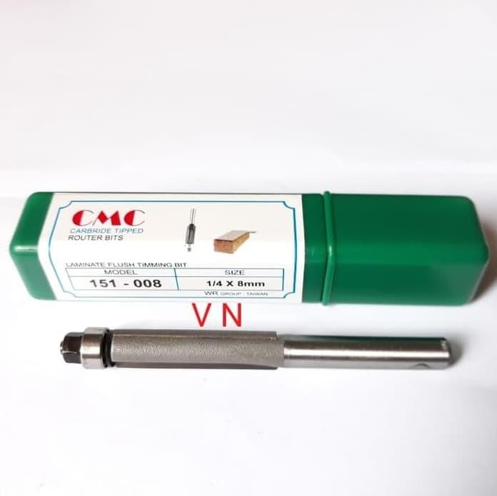 Mata Router/Profil Lurus 8 mm Roda 151-008/Laminate Flush Trimming Bit ...