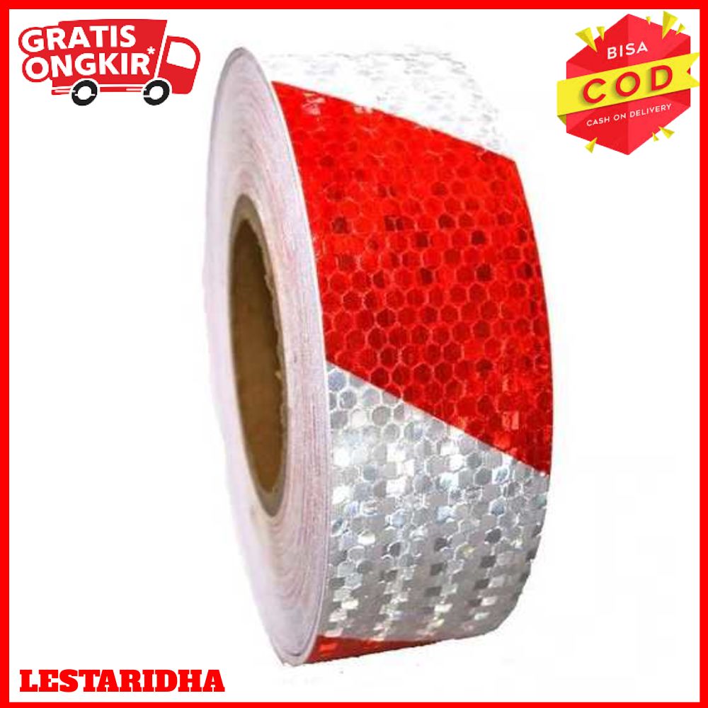 Stiker Nyala 2 Warna 3 Meter / Sticker Two Colors 3 Meter / Stiker ...