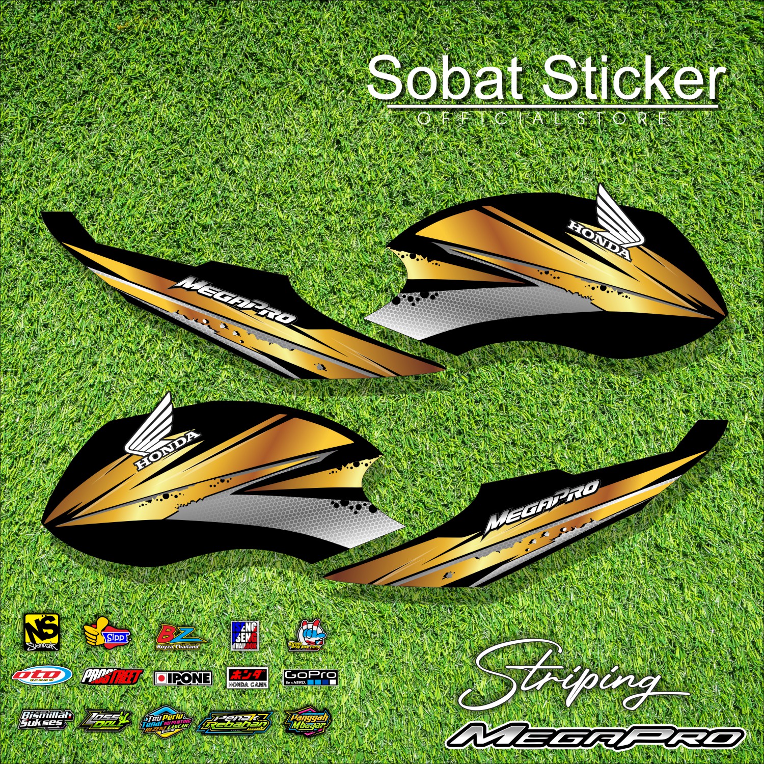 STRIPING MEGA PRO PRIMUS- STRIPING VARIASI HOLOGRAM HONDA MEGA PRO ...