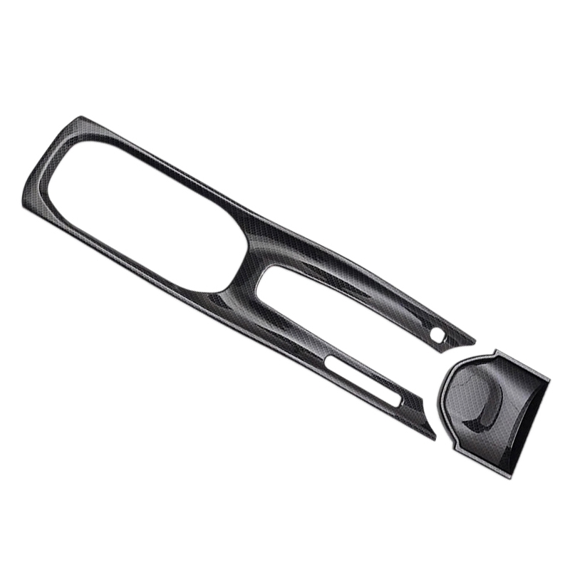Carbon Fiber Central Control Gear Shift Panel Cover Trim Interior ...