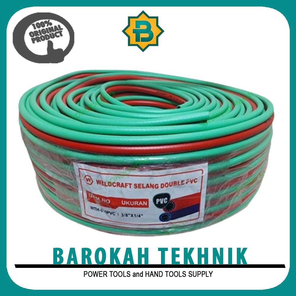 SELANG LAS/SELANG DOUBLE LAS KARBIT/SELANG DOUBLE WELDCRAFT harga per 1 ...