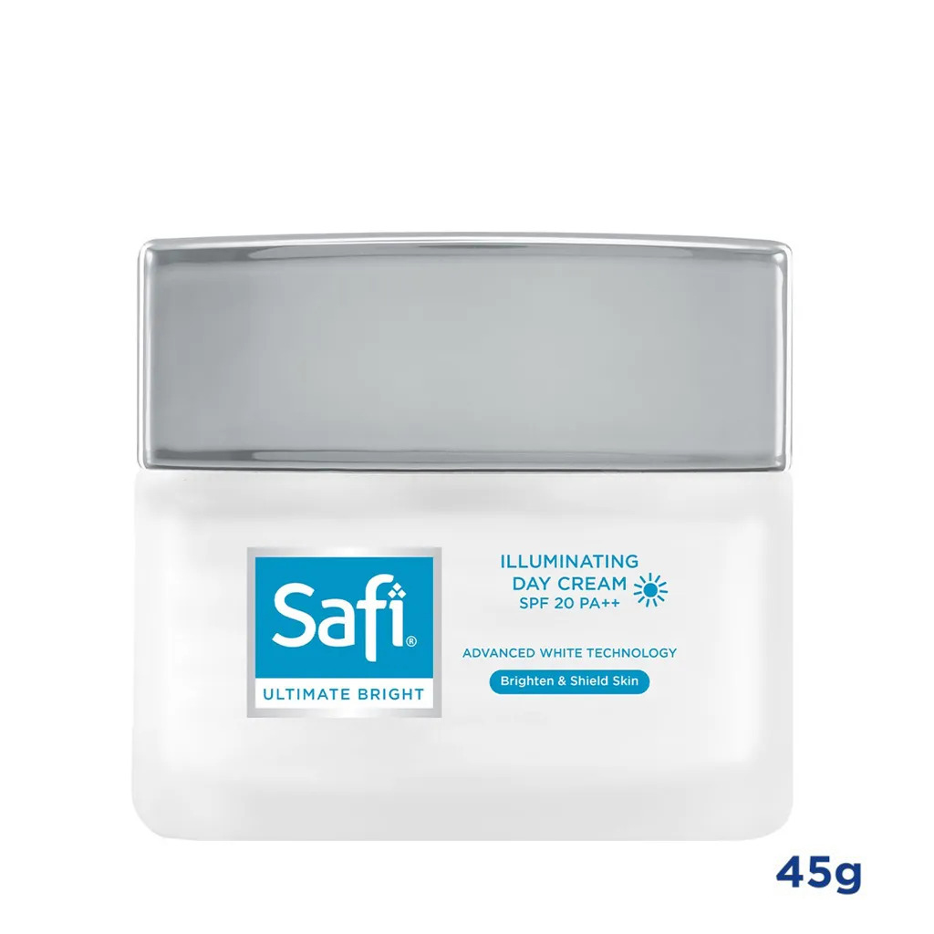 Safi Ultimate Bright Illuminating Day Cream SPF20 PA++ - Krim Siang Pelembab Wajah Mencerahkan ...