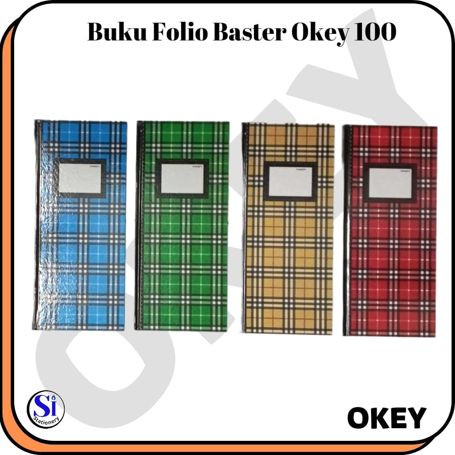 Buku folio Baster OKEY 100 lembar | Lazada Indonesia