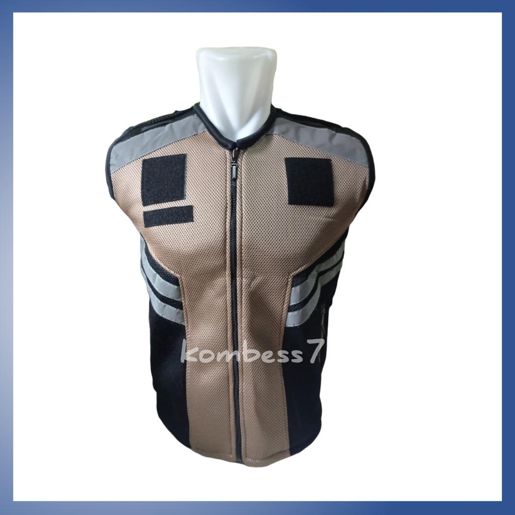 ROMPI SATPAM BAHAN DOUBLE MESH COKLAT KOMBINASI HITAM TERBARU 2023 ...