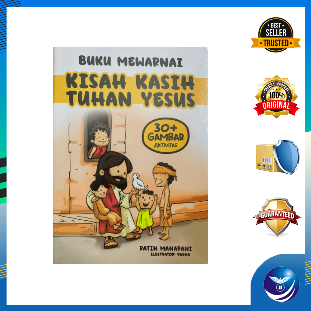 Buku Mewarnai KISAH KASIH TUHAN YESUS | Lazada Indonesia
