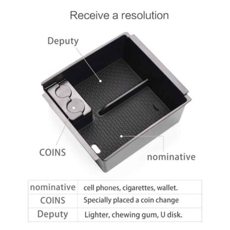 Armrest Box Storage for Isuzu D-MAX MU-X 2012 - 2019 DMAX MUX Tidying ...