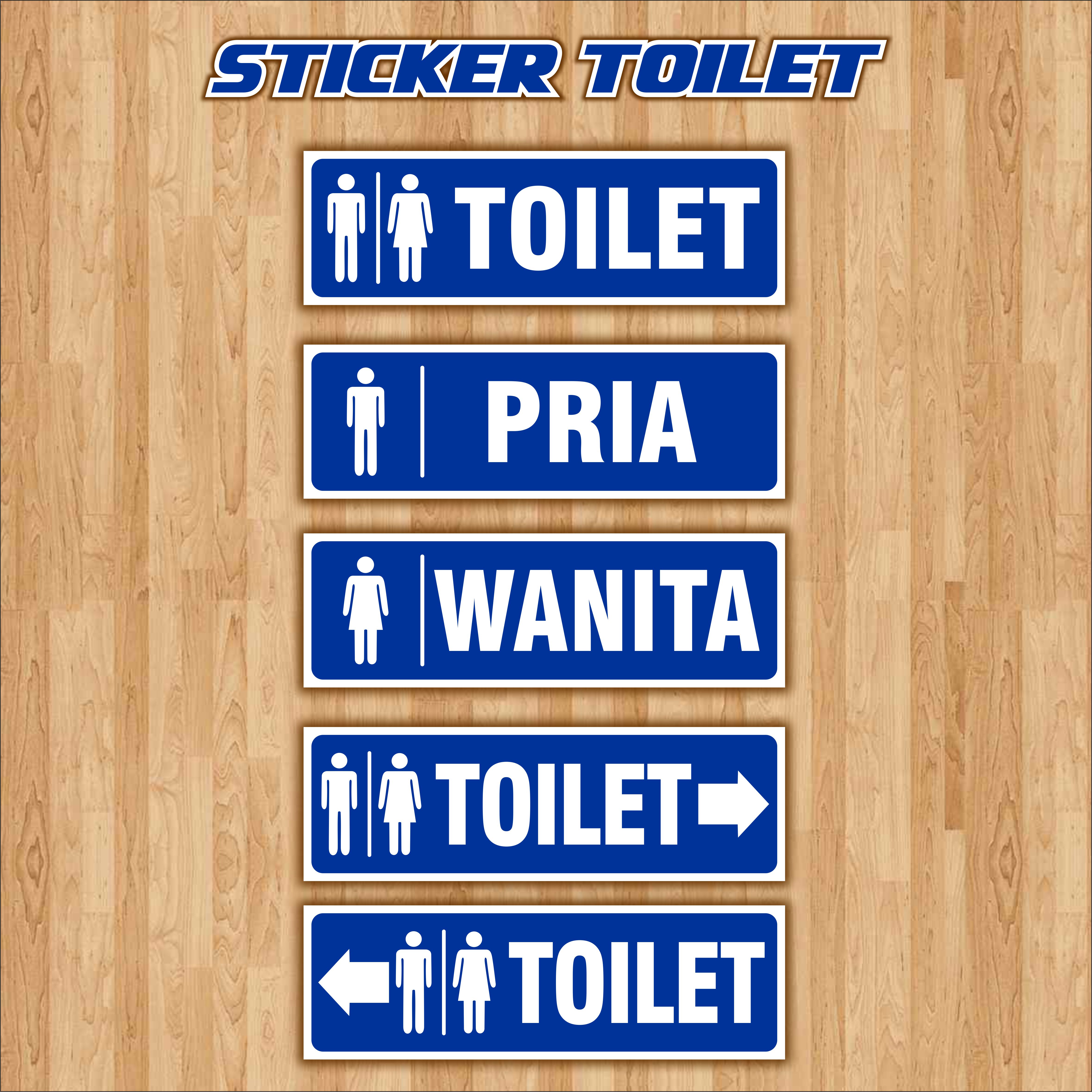 STIKER TOILET STCIKER TOILET DINGDING | Lazada Indonesia