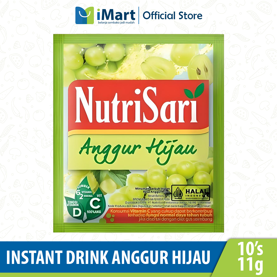 Nutrisari Instant Drink Anggur Hijau 10x11g | Lazada Indonesia