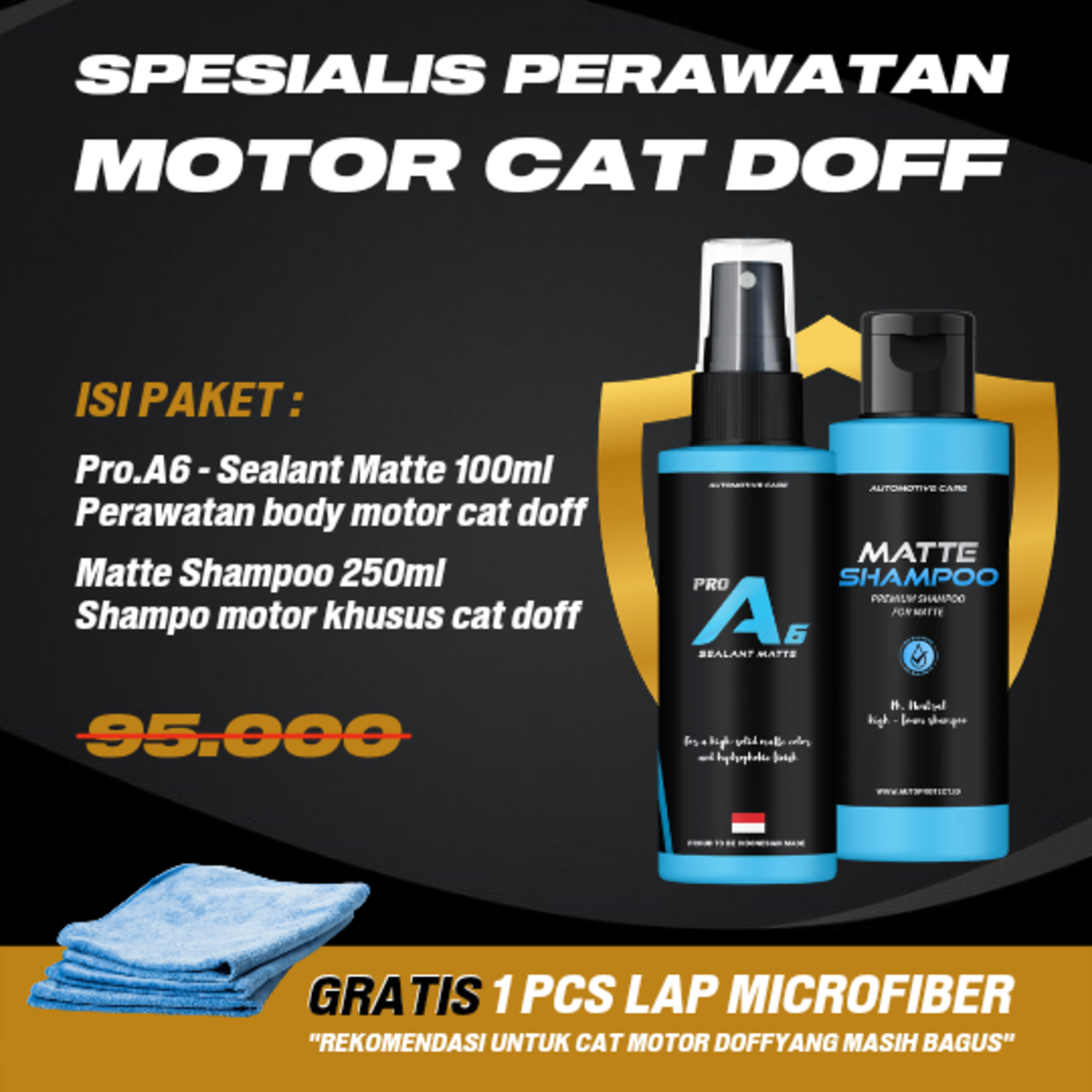 [ BISA COD ] Pengkilap body motor doff | Pengkilap body motor ...