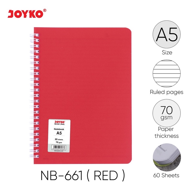 NoteBook NB-661 60 Halaman Joyko | Lazada Indonesia
