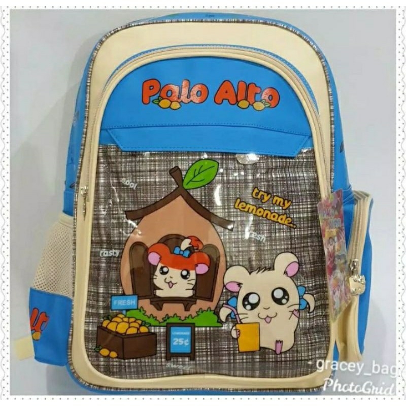 Tas ransel anak perempuan original palo alto | Lazada Indonesia