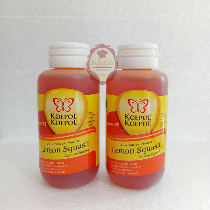 Perisa atau essens Lemon Squash dari Koepoe Koepoe | Lazada Indonesia