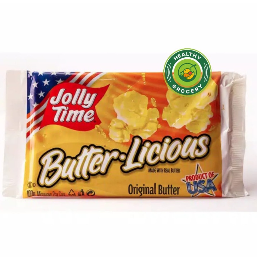 Jolly Time Butter Licious Pop Corn 100 gr | Lazada Indonesia