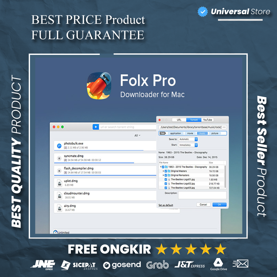 Software Aplikasi Folx PRO MAC Utility App Full Version Terbaru Lifetime Premium | Lazada Indonesia