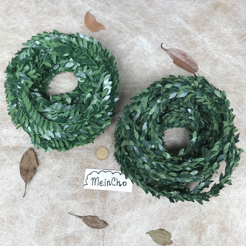 Tali GONI DAUN PITA DAUN Rami Kepang Daun Flower Crown Pita Satin ...