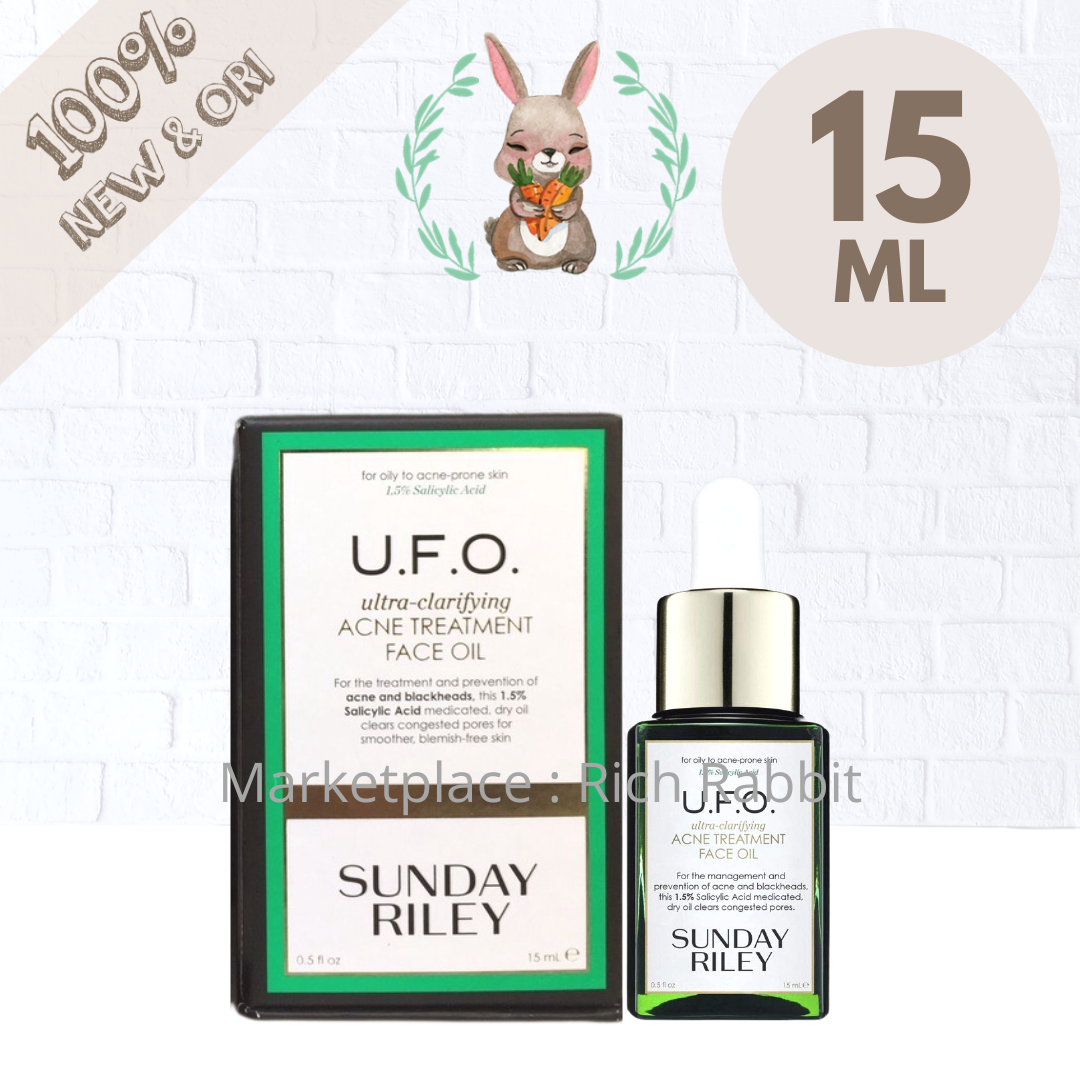 Sunday Riley UFO U.F.O. Ultra Clarifying Salicylic Face Oil 15 ML | Lazada Indonesia