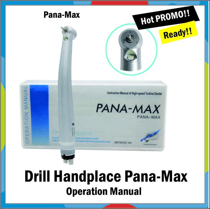 Handpiece Hi Speed NSK Panamax 4 Hole push button bearing Ceramic ...