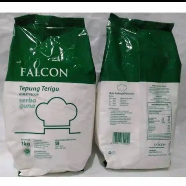Tepung Falcon 1kg terigu serbaguna sejenis tepung segitiga biru ...