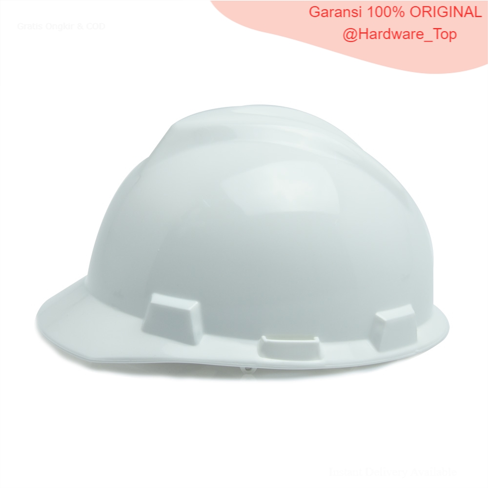 Krisbow Brim Helm Keselamatan Kerja Hdpe - Putih | Lazada Indonesia