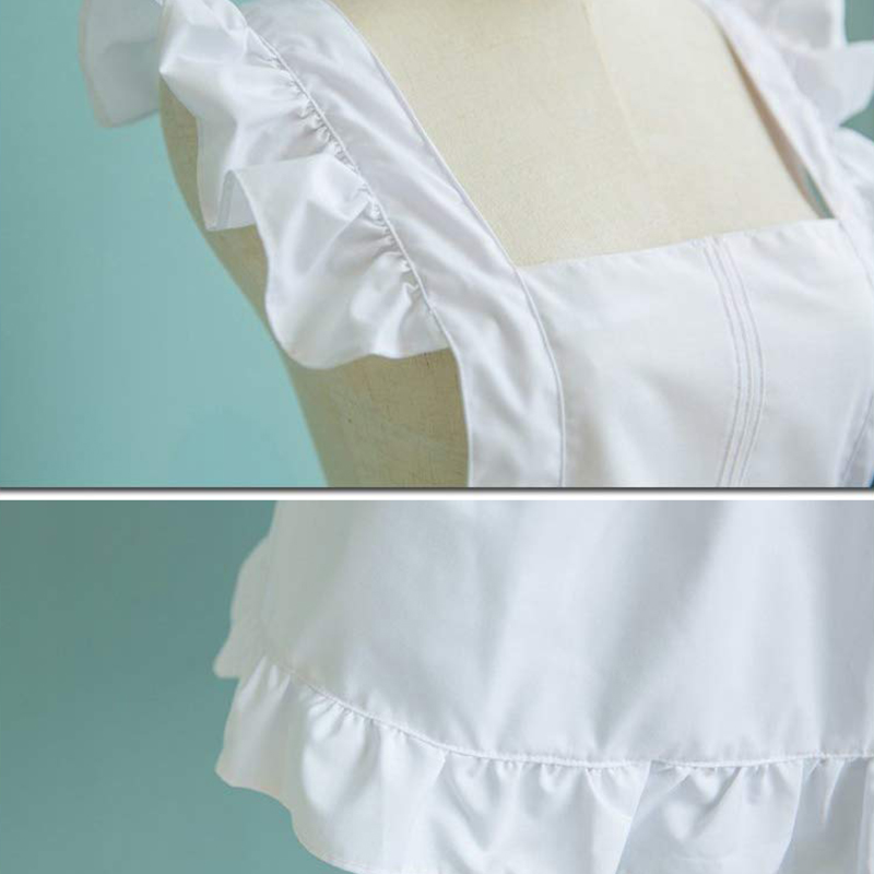 Petite Maid Ruffle Retro Apron Kitchen Cooking Cleaning Fancy Dress ...