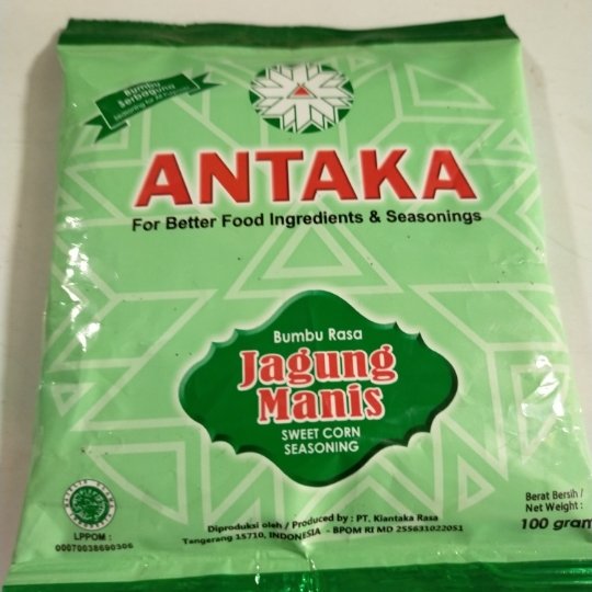 Antaka JAGUNG MANIS 100 gram | Bumbu Antaka Bumbu Tabur Rasa JAGUNG ...