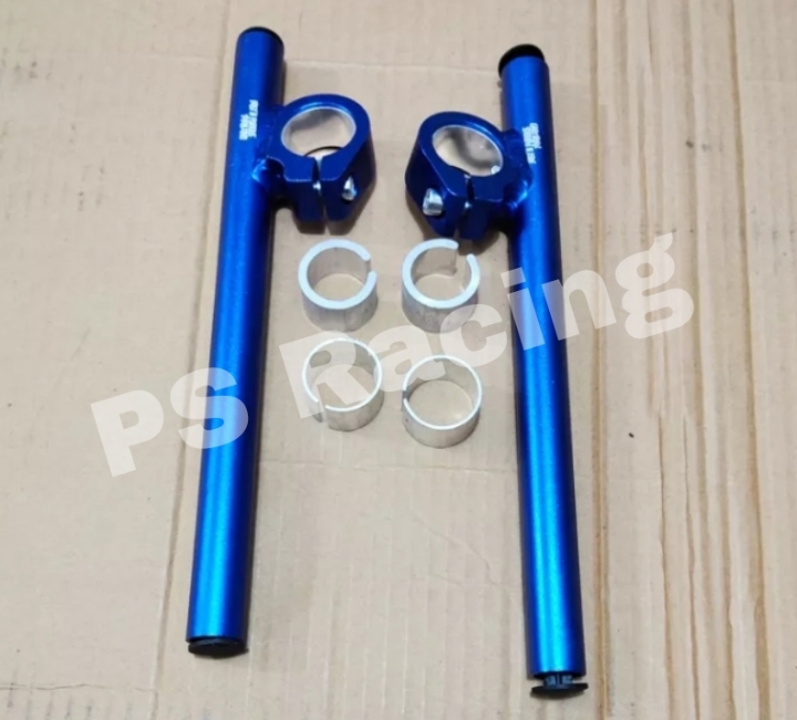 Stang jepit motor motor 15 (1 PASANG) derajat bahan cnc, setang jepit ...