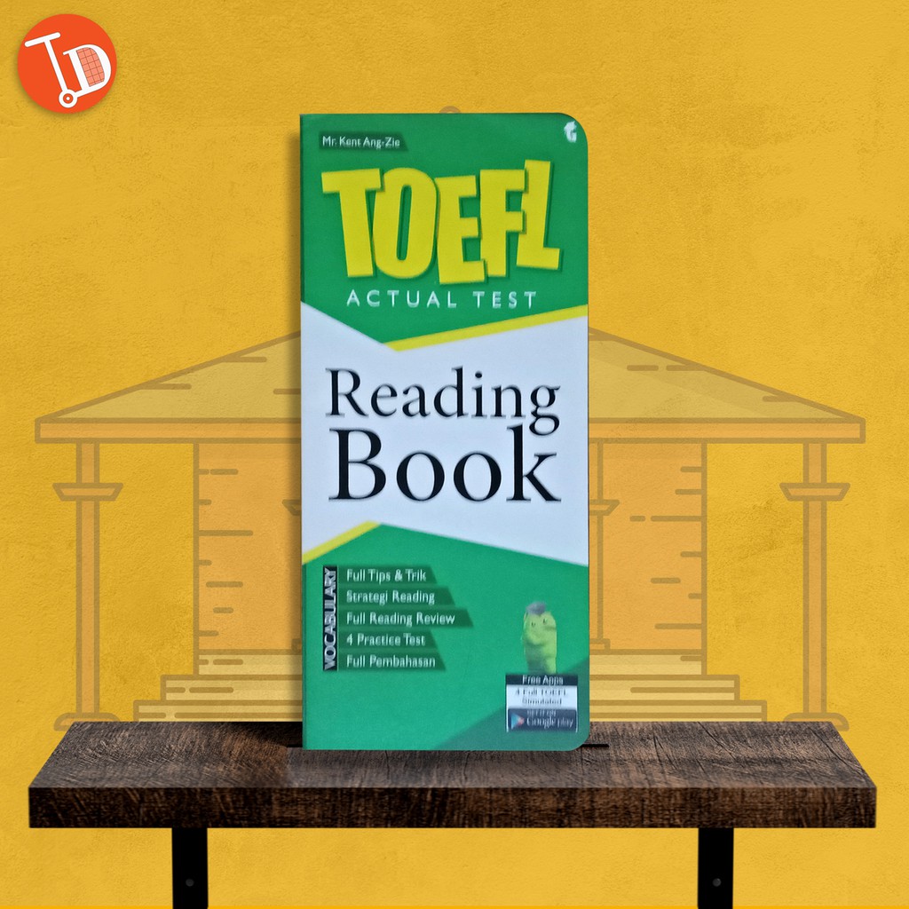 BUKU TES TOEFL TOEIC READING BOOK TOEFL ACTUAL TEST | Lazada Indonesia