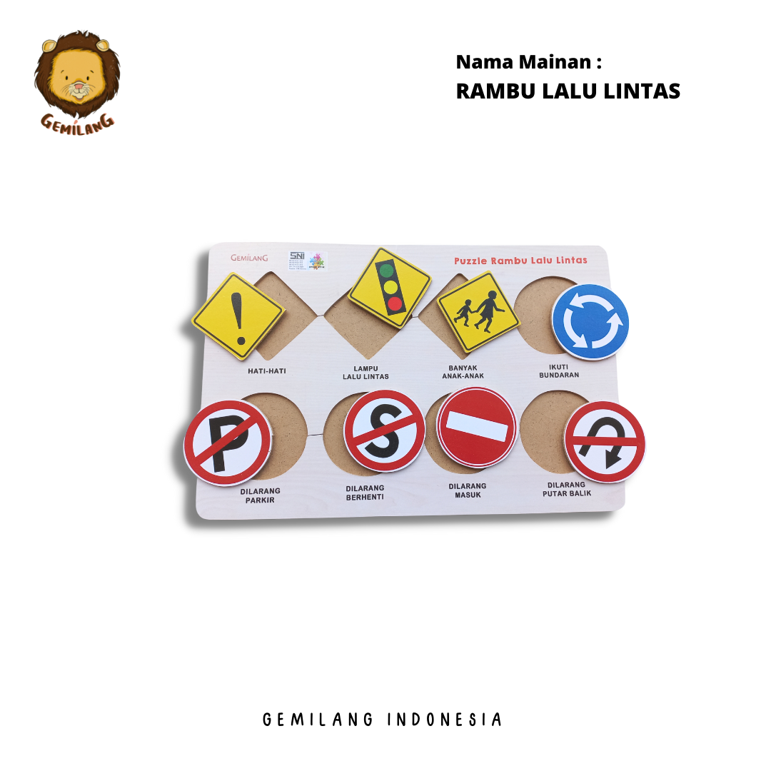 PUZZLE RAMBU LALIN | Lazada Indonesia