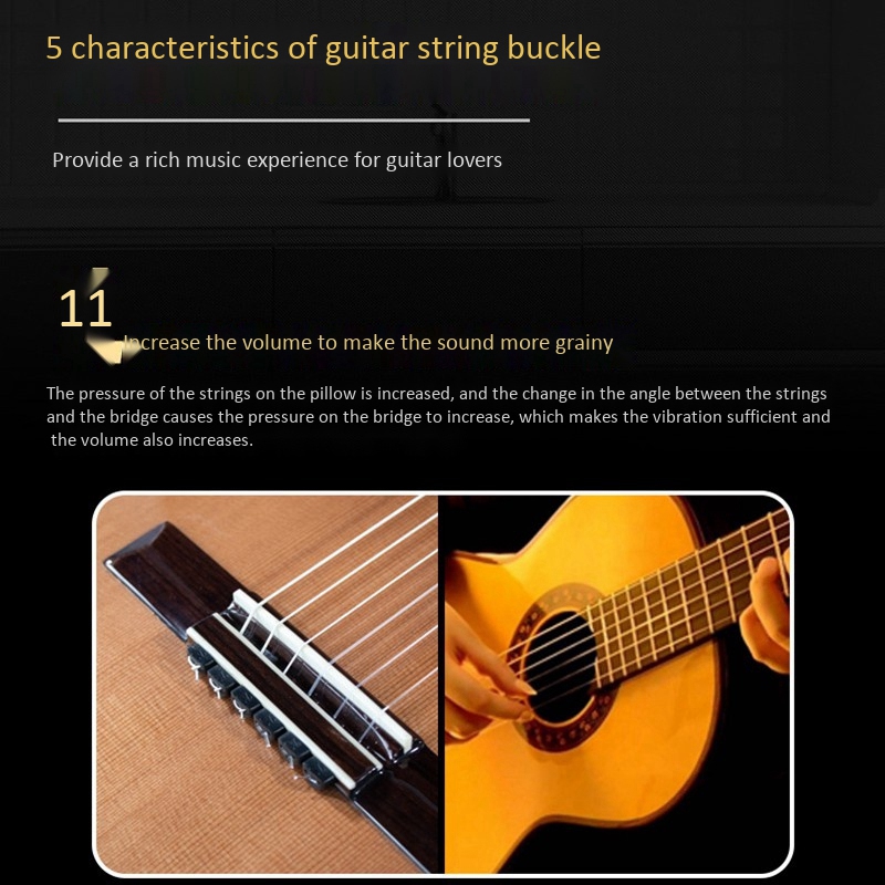Guitar String Triple-cornered Chord Tie It May Actually Improve the ...