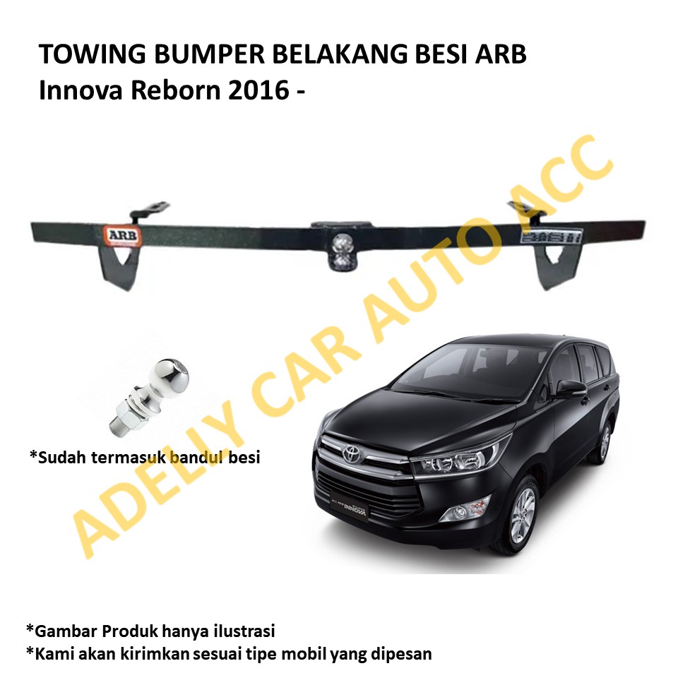 Towing Besi Belakang ARB Mobil Toyota All New Innova Reborn | Lazada ...