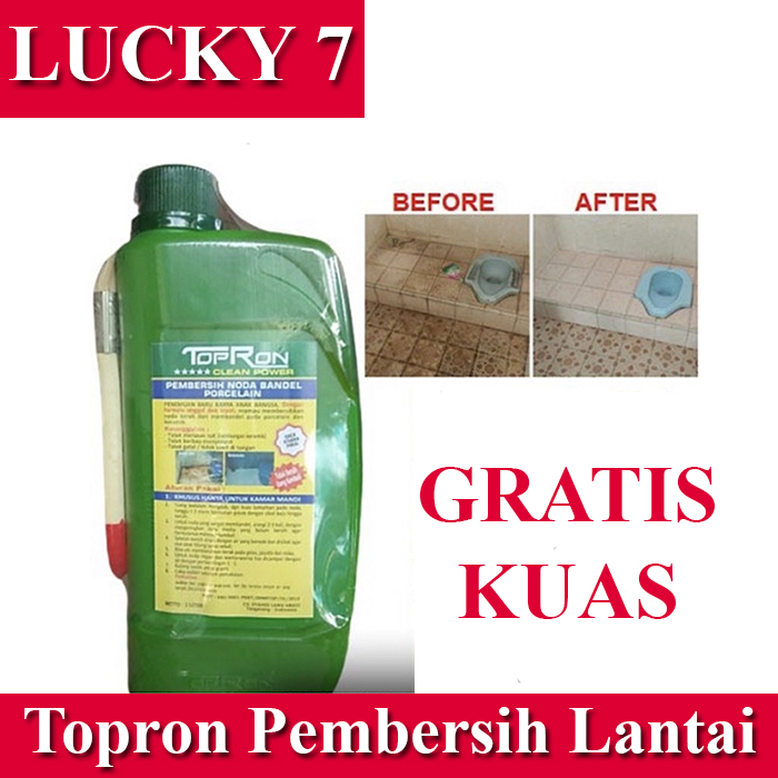 LUCKY 7 - Topron Power Clean GRATIS Kuas Cat - Cairan Pembersih Noda ...
