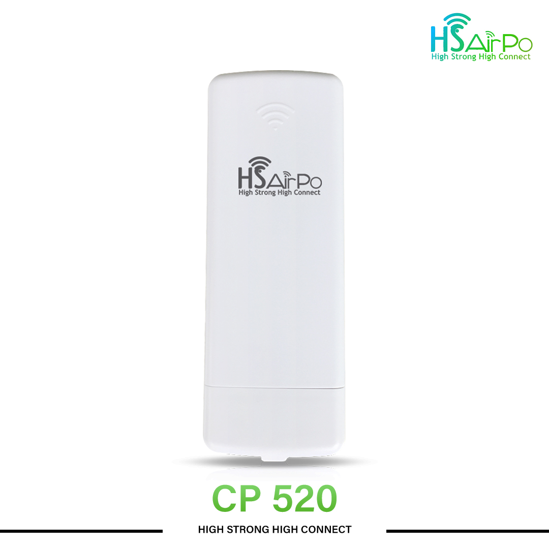 HS AIRPO CP520 300MBPS OUTDOOR 5.8GHZ EXTRA CHANEL BISA CONNECT UBNT ...