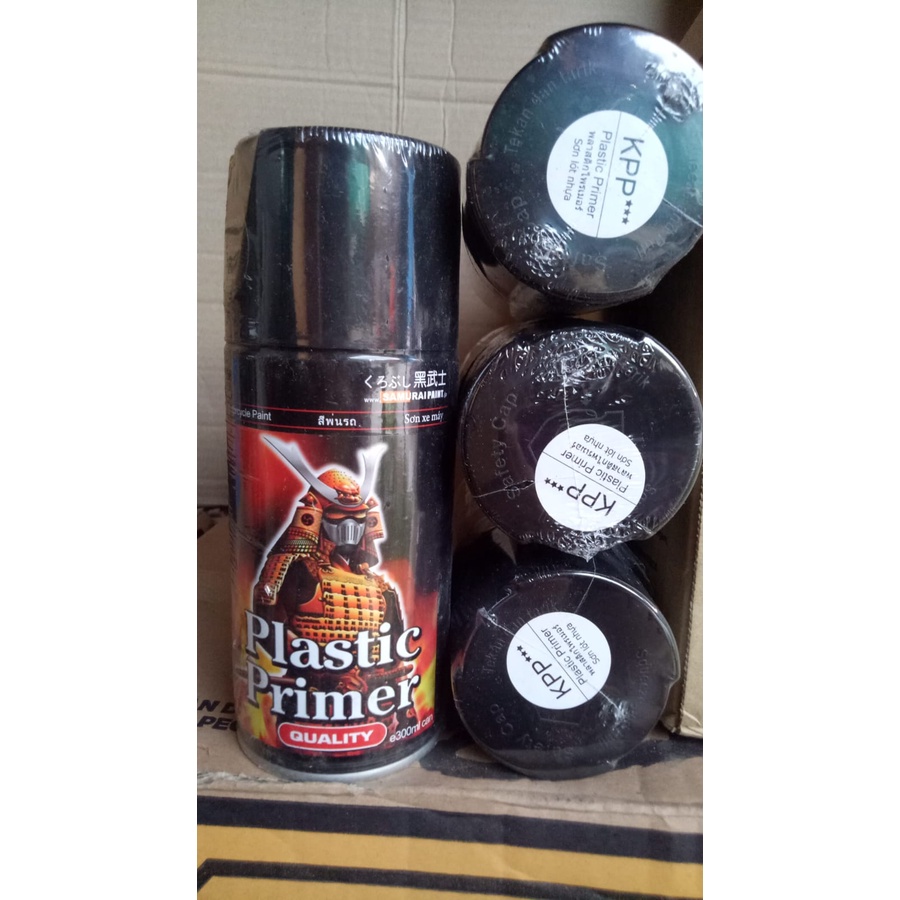 cat semprot pilok pilox samurai plastic primer kpp plastik primer 300ml | Lazada Indonesia