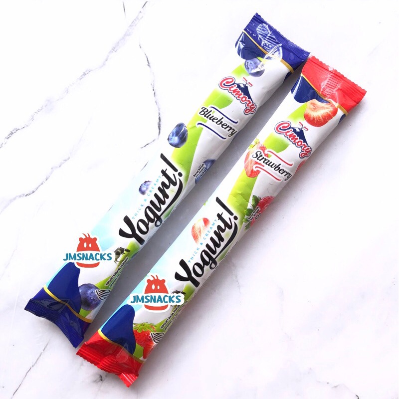 Cimory Yogurt Stick 40gr Varian Strawberry & Blueberry isi 10 | Lazada ...