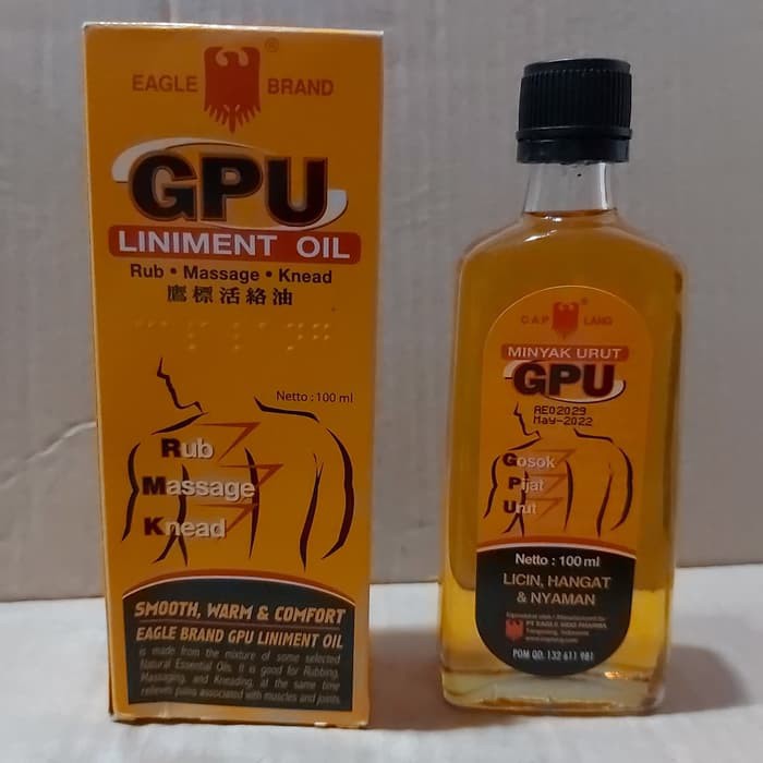 Cap Lang Minyak Urut GPU 60ml Sereh | Lazada Indonesia