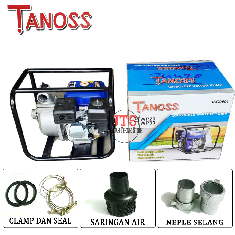 TANOSS Water Pump WP30 Mesin Pompa Air 3inch Set Mesin Bensin GX200 7 ... TANOSS Water Pump WP30 Mesin Pompa Air 3inch Set Mesin Bensin GX200 7 ...