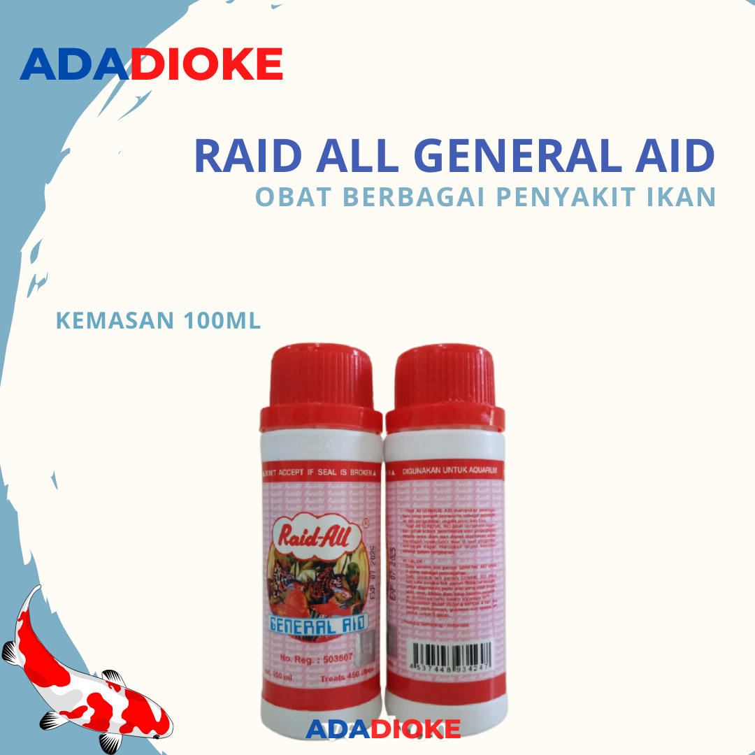 Raid All GENERAL AID/Obat Penyakit Ikan 100ml | Lazada Indonesia