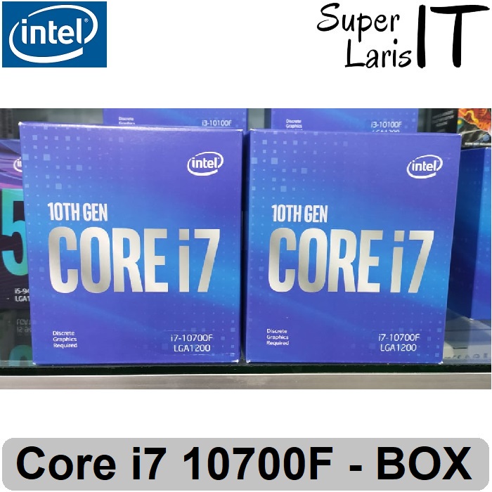 Processor Intel Core i7 10700F BOX 2.9Ghz Gen 10th Socket LGA 1200 ...