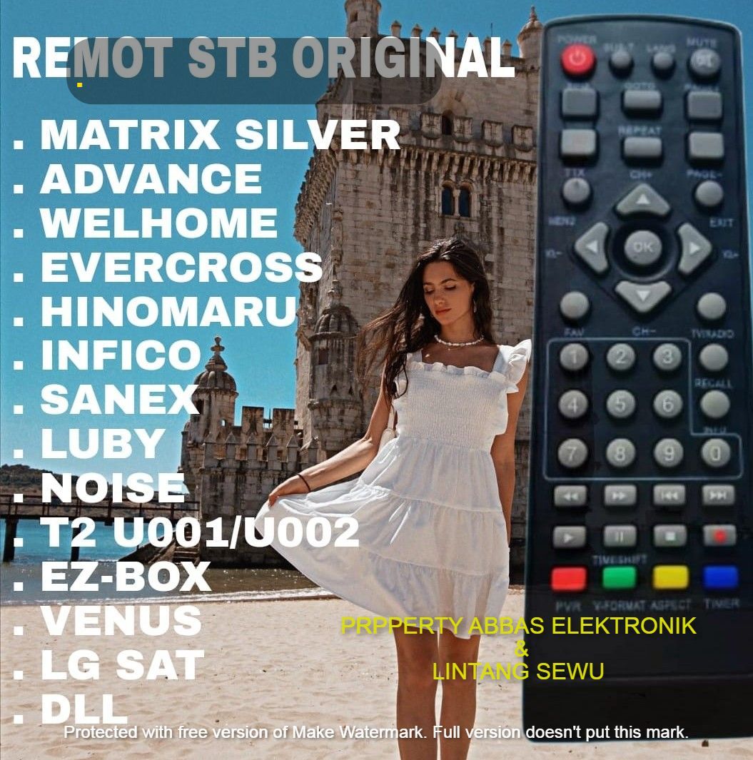 REMOT STB SETOP BOX SETOPBOX MATRIX LUBY EVERCROSS SANEX WELHOME IOTO ...