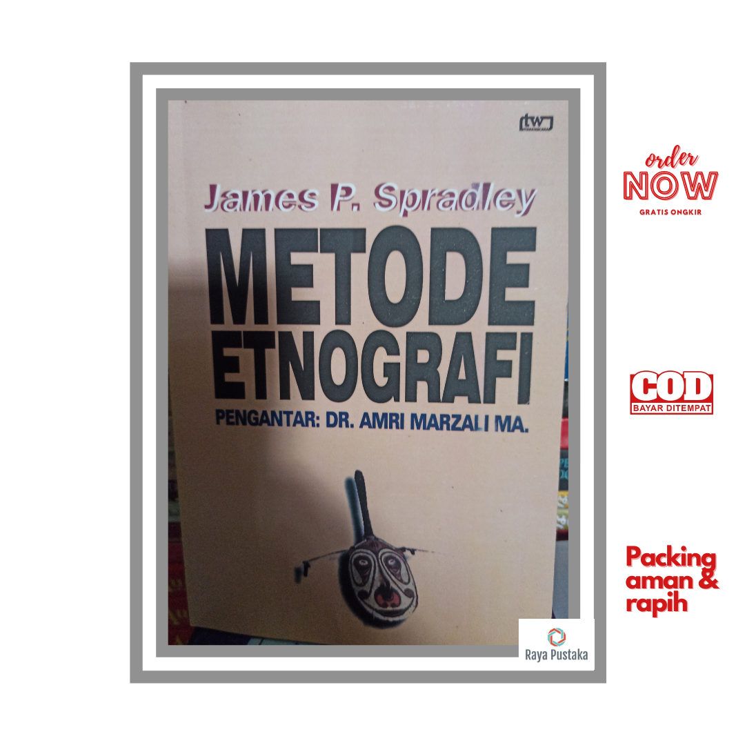 [Bisa COD] Buku Metode Etnografi Penulis James P. Spradley | Lazada Indonesia