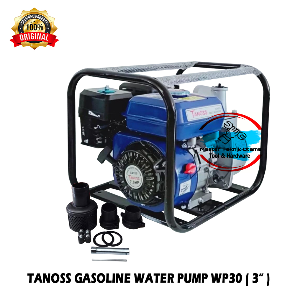 Sedot Air Ladang Sawah Irigasi TANOSS WP30 3" 6.5HP - WP20 2" 5.5HP ...