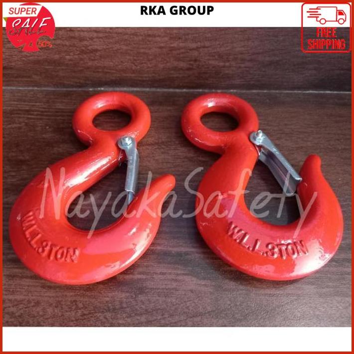 Cargo Hook 3 Ton Rrt / Hook Eye / Cantolan Katrol Dengan Pengaman Hook ...
