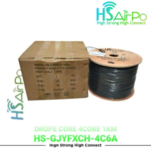 HSAIRPO CABLE FO DROPCORE 4CORE 1KM3 | Lazada Indonesia